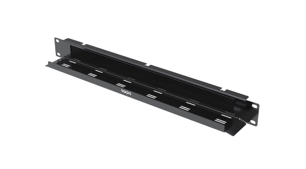 Painel Escova com Encaminhador para Fita Velcro 1U - barpa